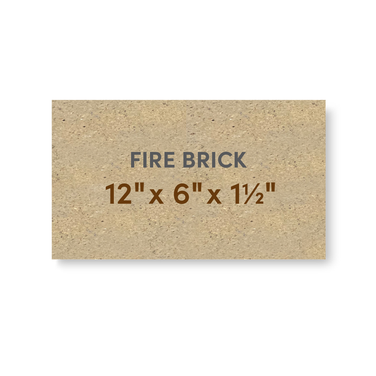 Super Duty Hard Fire Brick 12" x 6" x 1-1/2" – AWMCO