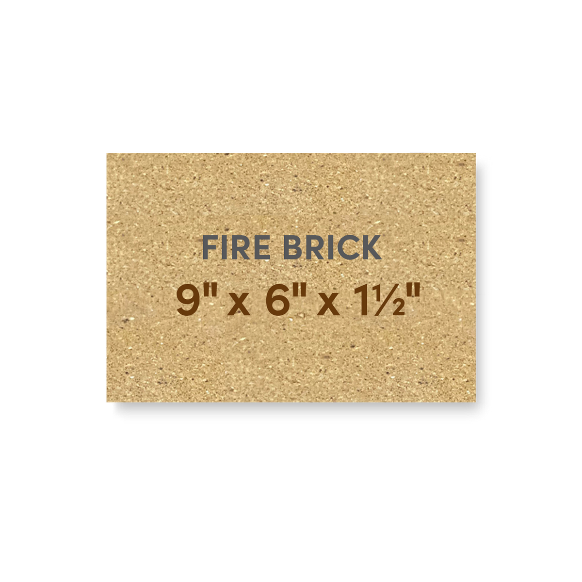 High Duty Hard Fire Brick 9" x 6" x 1-1/2" – AWMCO
