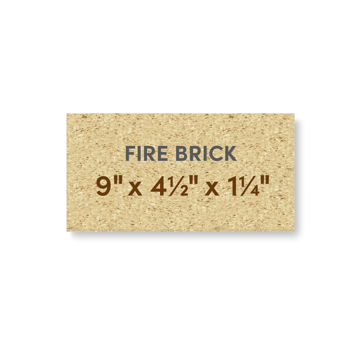 High Duty Hard Fire Brick 9" x 4-1/2" x 1-1/4" – AWMCO