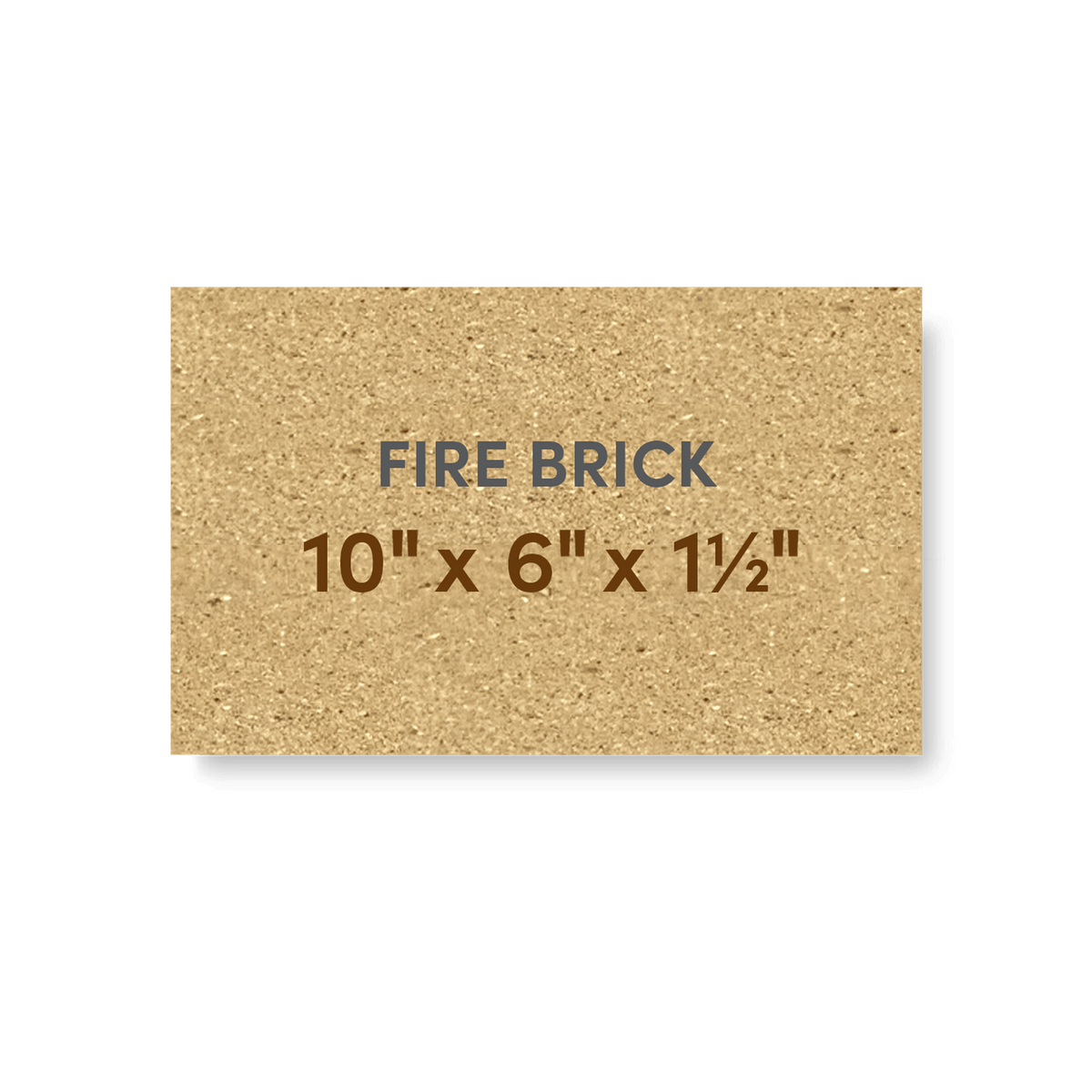Super Duty Hard Fire Brick 10" x 6" x 1-1/2" – AWMCO